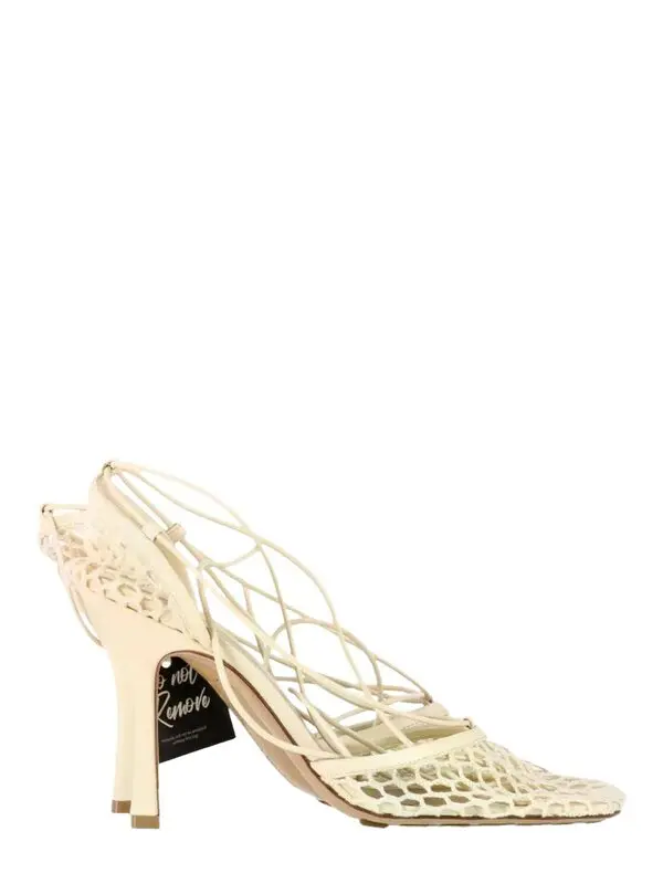Bottega Veneta Ankle Tie Sandals - Neutrals