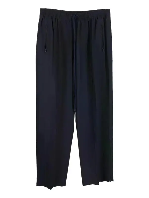 Chloé Drawstring Zip Trousers - Blue