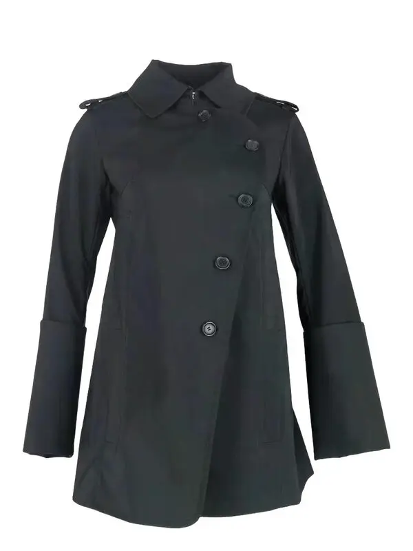 Celine Double-breasted Trench Coat - Black