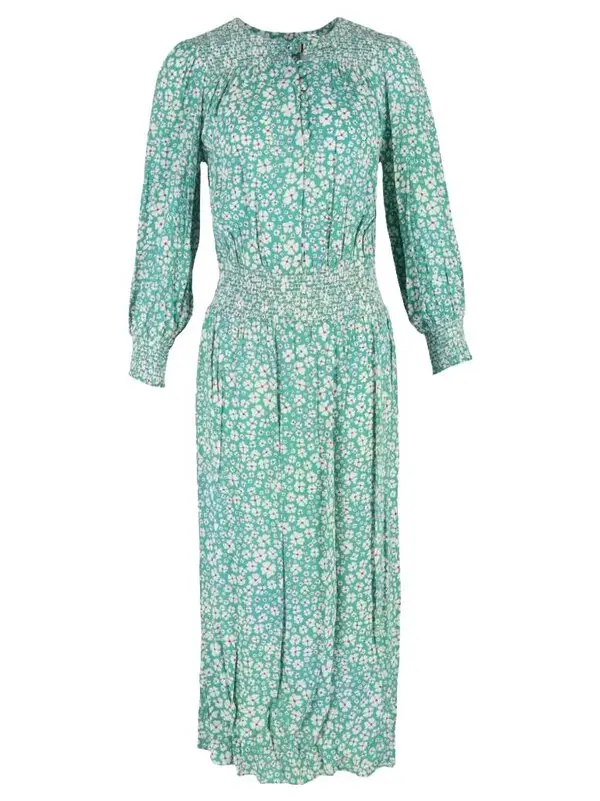 Rixo Marianna Floral-print Maxi Dress - Green
