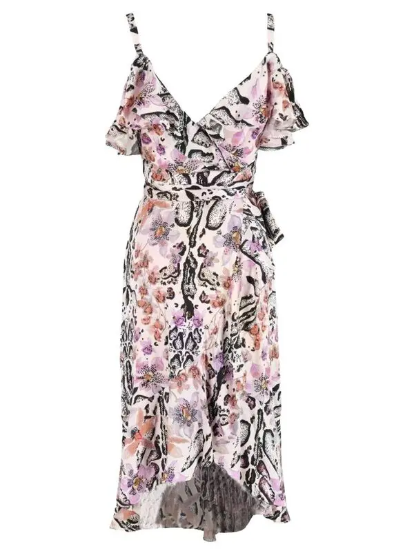 TEMPERLEY LONDON Printed Midi Dress - Neutrals