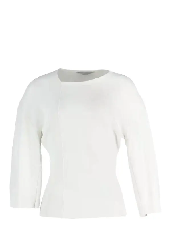 Stella McCartney Crew-neck Long-sleeve Top - White