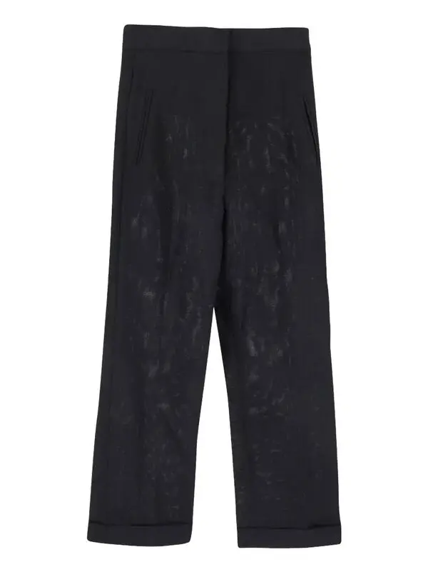 Jacquemus La Riviera Straight-leg Trousers - Black