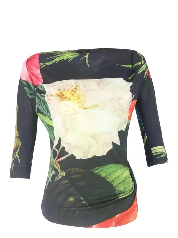 VIVIENNE WESTWOOD Floral-print Top - Black