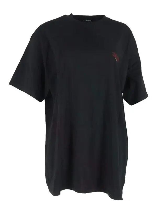 Balenciaga Sinners Logo T-shirt - Black