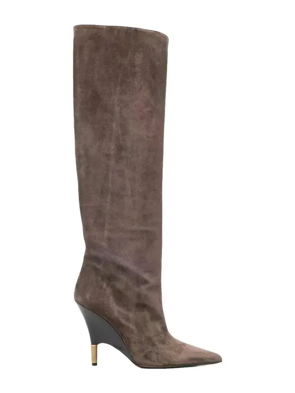 Khaite Bella Knee-high Boots - Brown