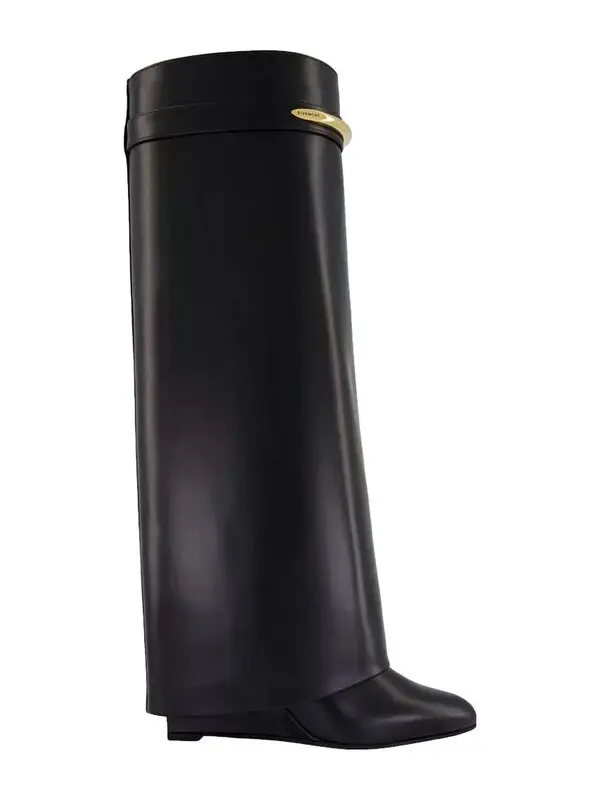 Givenchy Hardware-detail Heeled Boots - Black
