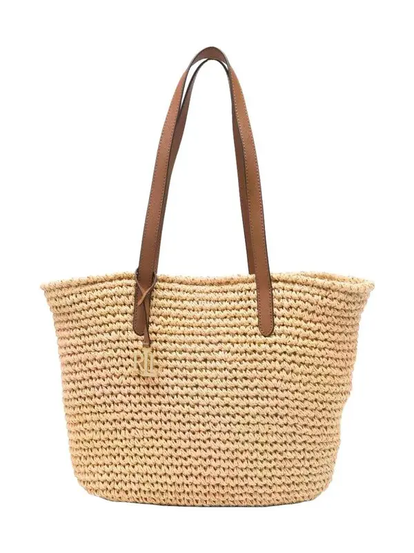 Ralph Lauren Logo-charm Tote Bag - Neutrals