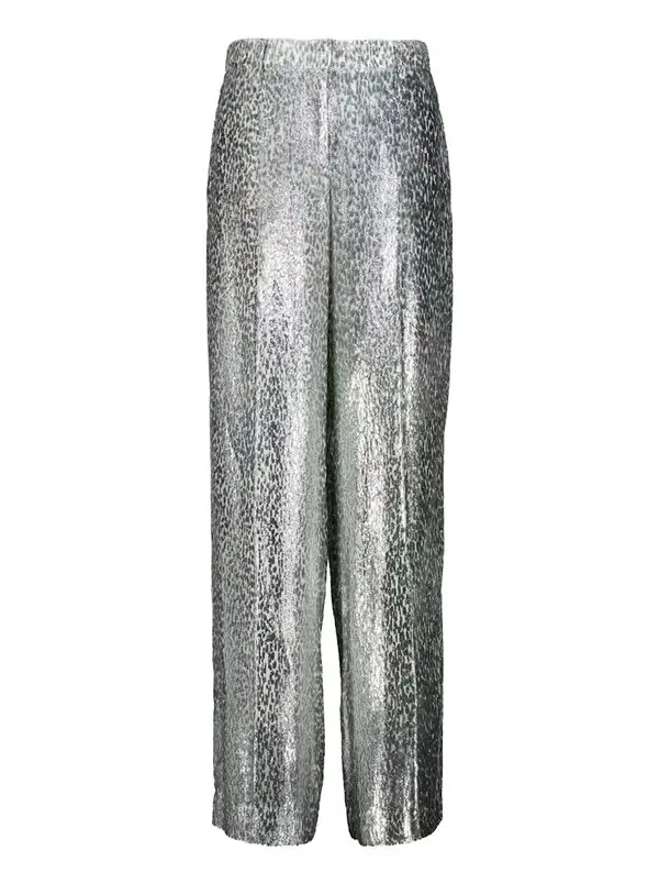 Stella McCartney Fil-coupé Trousers - Silver