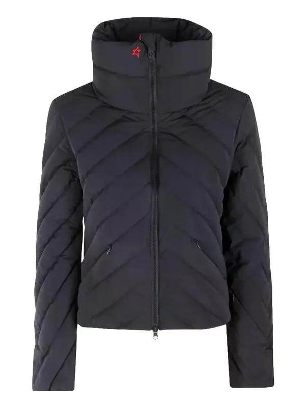 Perfect Moment Mini Super Mojo Quilted High-neck Jacket - Black