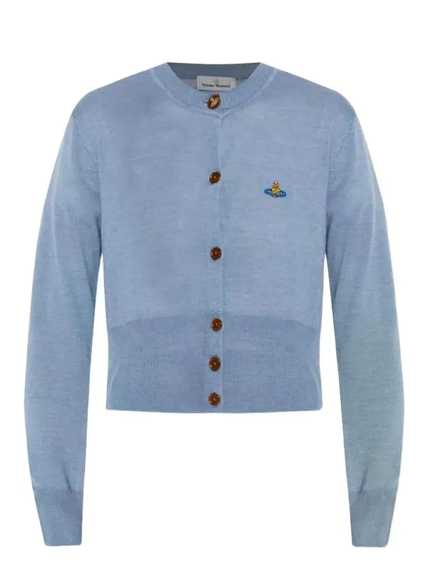 VIVIENNE WESTWOOD Buttoned Cardigan - Blue