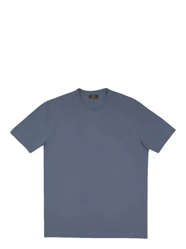 SLOWEAR Slim-fit Organic Cotton T-shirt - Blue