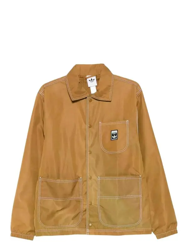 Adidas Wabash Button-fastening Jacket - Brown