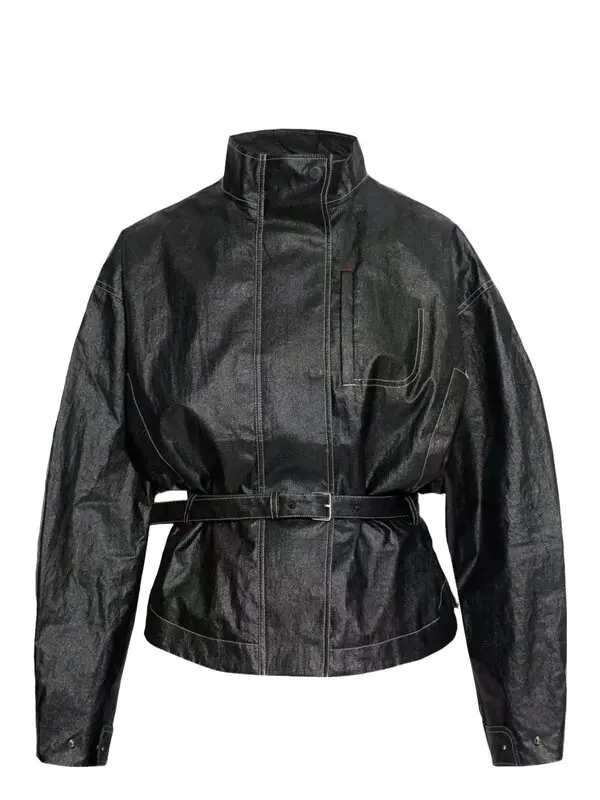 Jacquemus Belted Jacket - Black