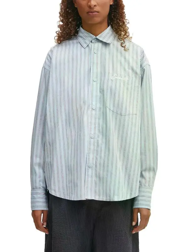 Carhartt Work In Progress Striped Shirt - Blue