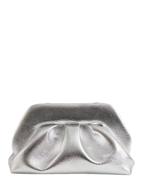 THEMOIRE Bios Gathered Clutch - Silver