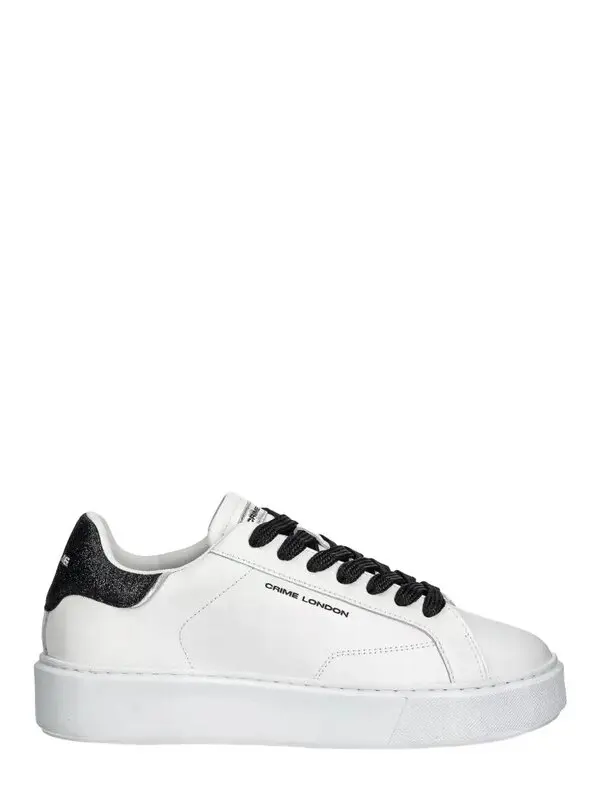 CRIME LONDON Extralight Lace-up Sneakers - White