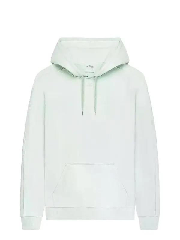 COURREGES Kangaroo-pocket Hoodie - Green