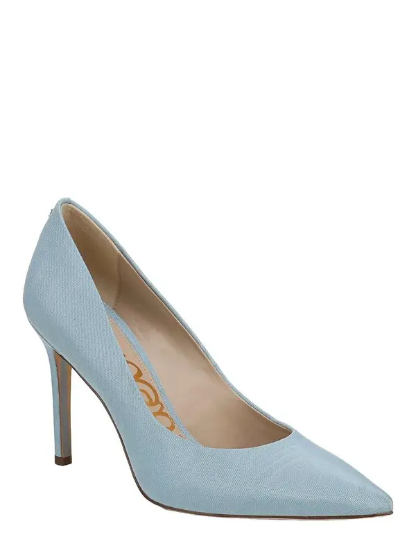 Sam Edelman Hazel Pointed Toe Pump - Cloud Blue