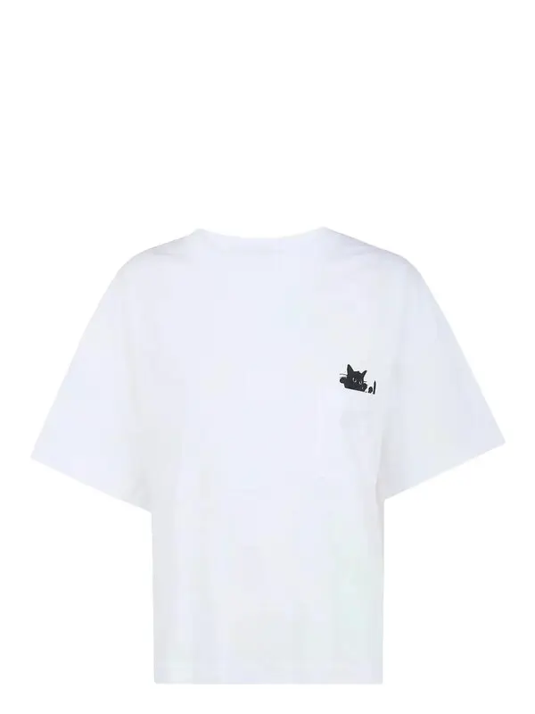 Paul Smith Cat Pocket Graphic T-shirt - White