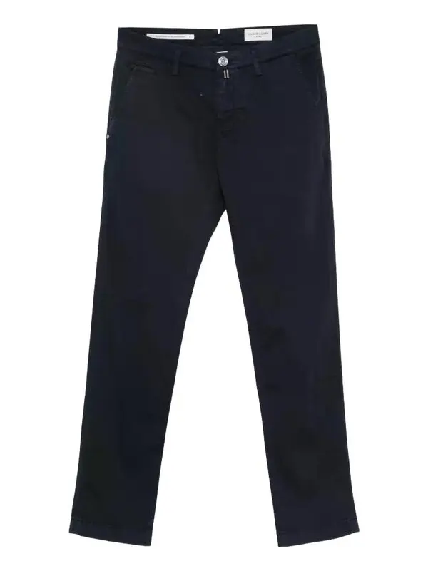 Jacob Cohen Button Trousers - Blue