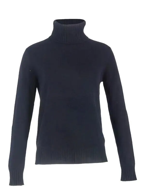 Loro Piana Turtleneck Long-sleeved Sweater - Blue