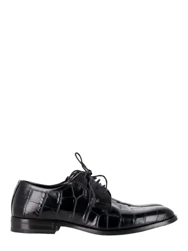 Saint Laurent Lace-up Derby Shoes - Black