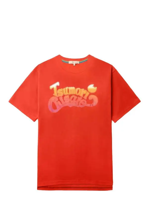 Tsumori Chisato Logo-print Short-sleeve T-shirt - Red
