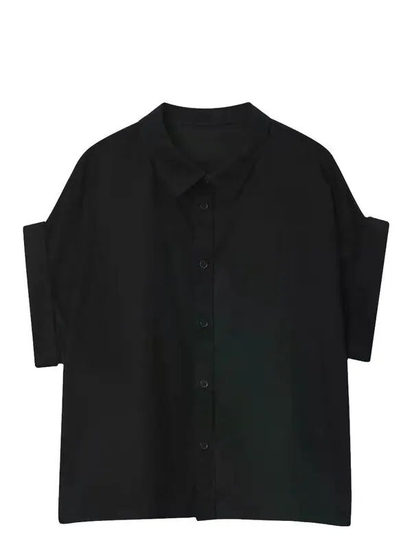Y’s Buttoned Shirt - Black