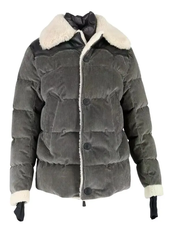 Moncler Roubion Shearling Jacket - Grey