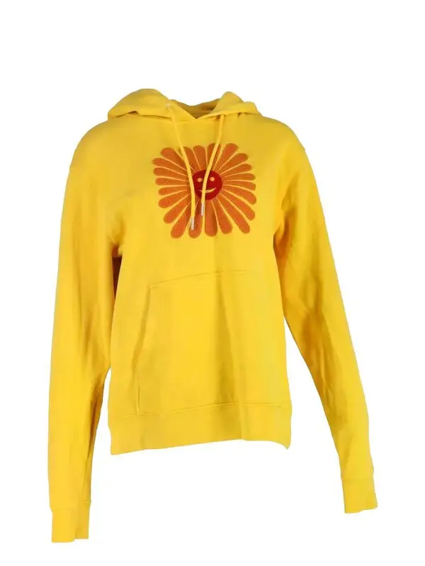 Sandro Long-sleeve Hoodie - Yellow