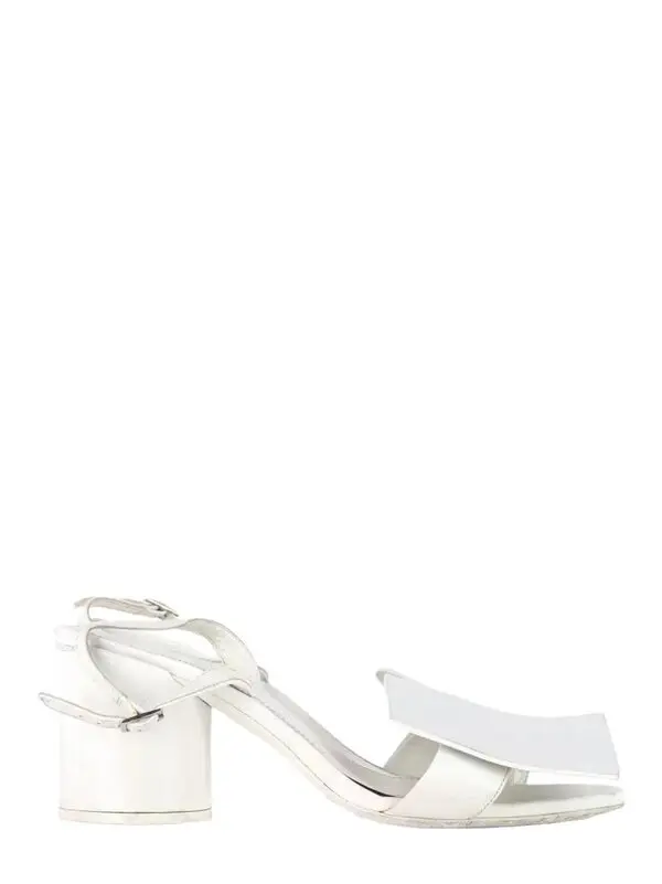 Jacquemus Rond Carré Sandals - White
