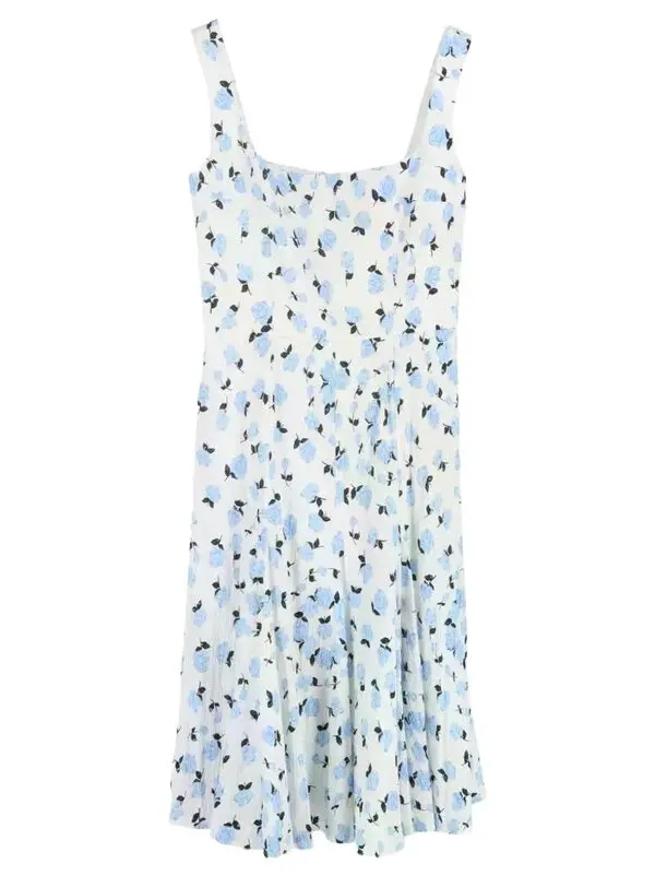 EMILIA WICKSTEAD Dena Floral-print Dress - White