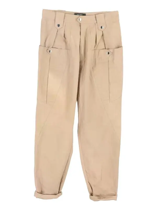 ISABEL MARANT VINTAGE Four-pocket Cargo Pants - Neutrals