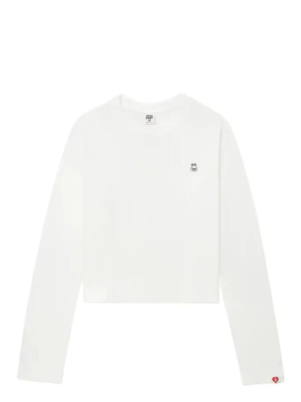 A BATHING APE Apee™ * Long-sleeve Top - White