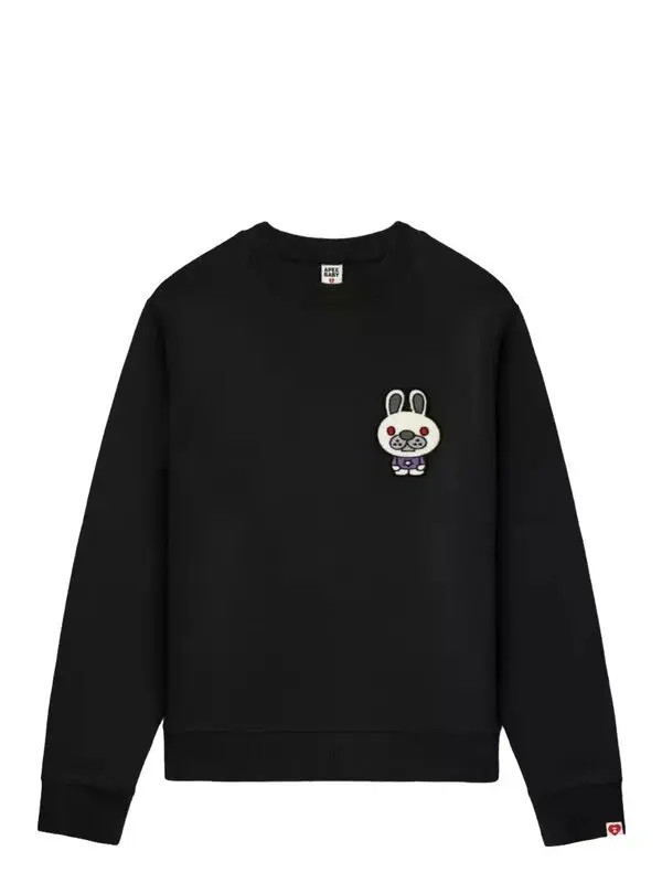 A BATHING APE Rabbit Sweater - Black