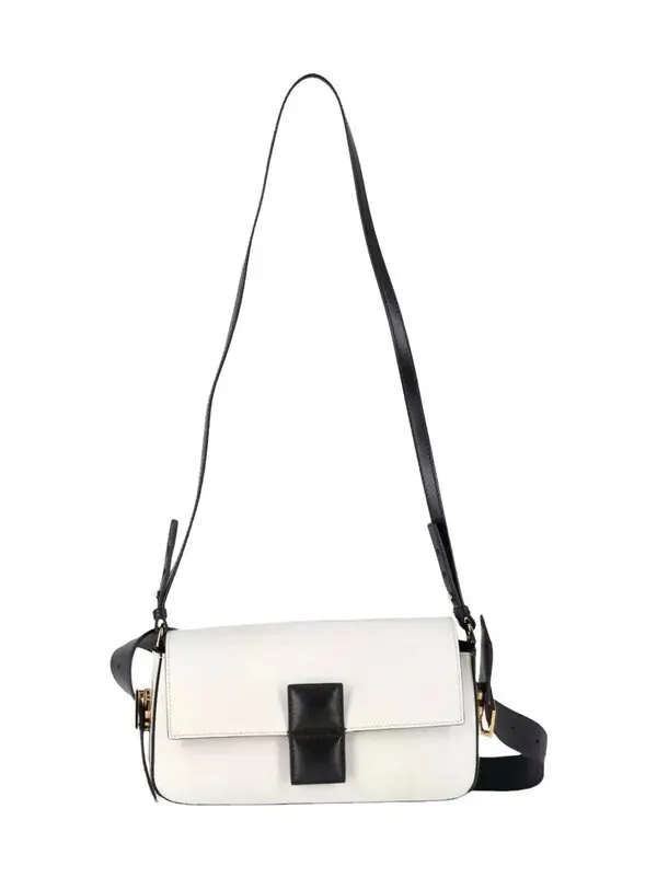 Fendi Baguette Twist Shoulder Bag - White
