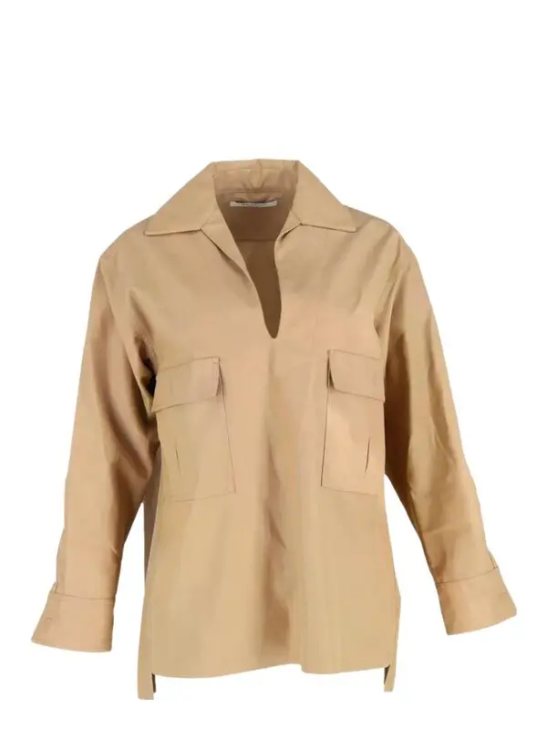 Max Mara Chest-pocket Shirt - Brown