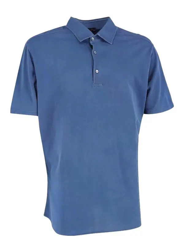 Loro Piana Cotton Polo Shirt - Blue