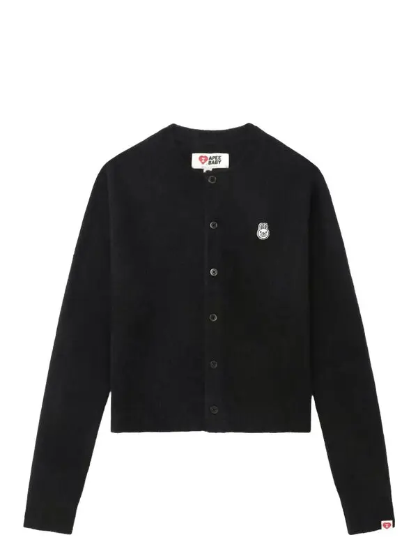 A BATHING APE Buttoned Cardigan - Black