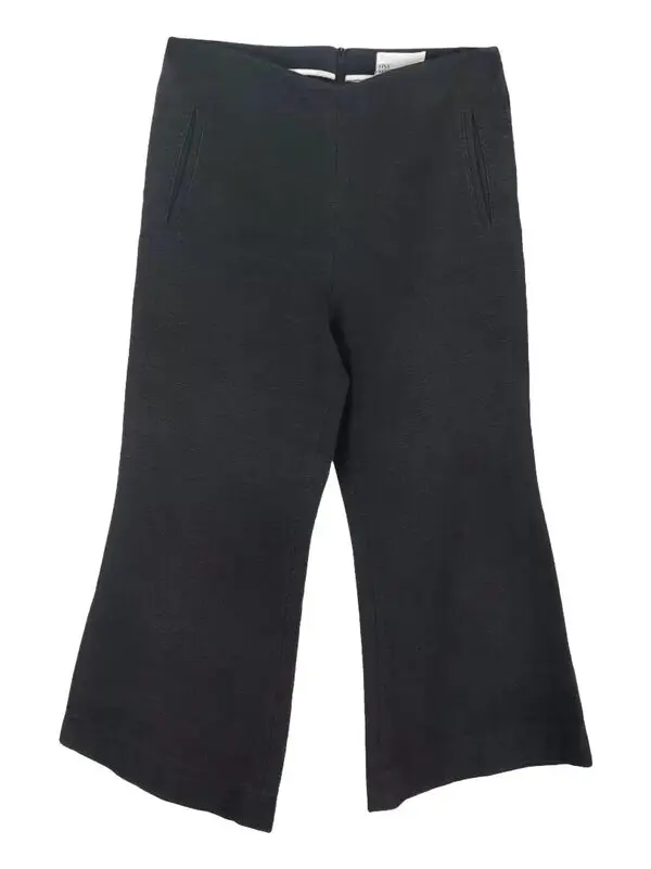 Lisa Marie Fernandez Zip-fastening Flared Trousers - Black