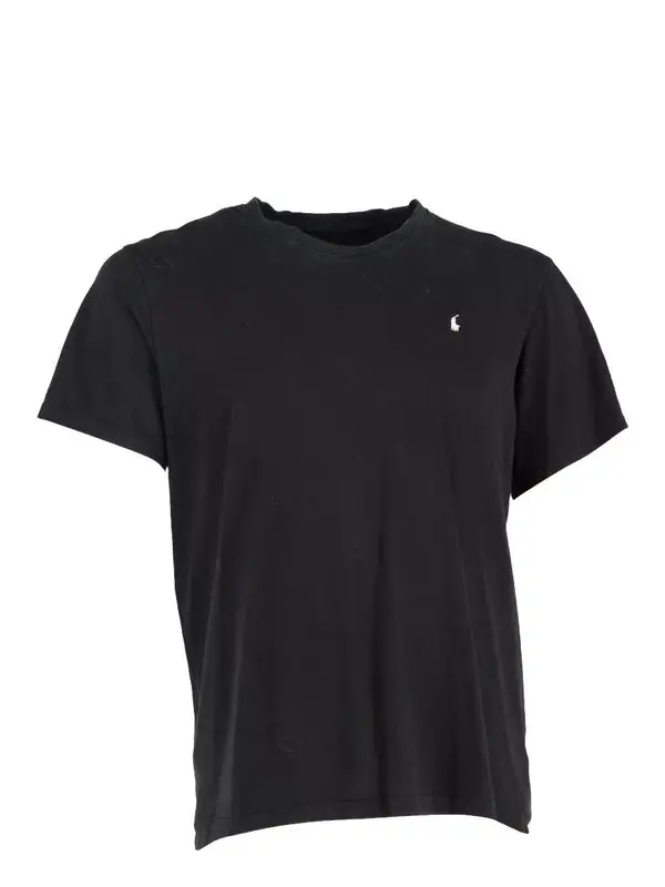 Polo Ralph Lauren Logo-embroidered T-shirt - Black