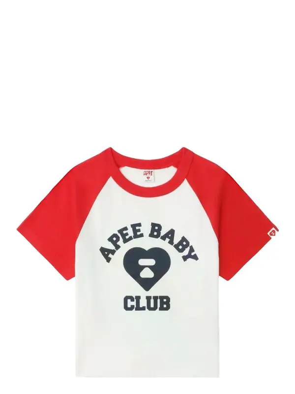 A BATHING APE Graphic T-shirt - White