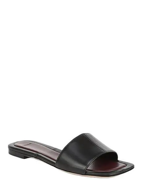 Vince Valeria Slide Sandal - Black
