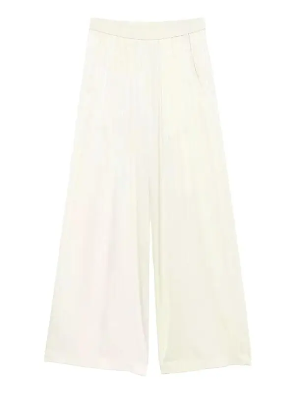 FORTE_FORTE Pleated Trousers - Neutrals