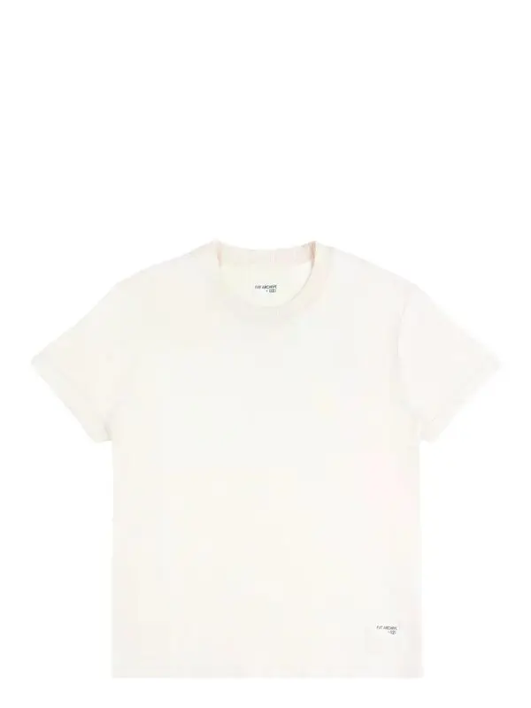 FAY Archive Ribbed T-shirt - Neutrals