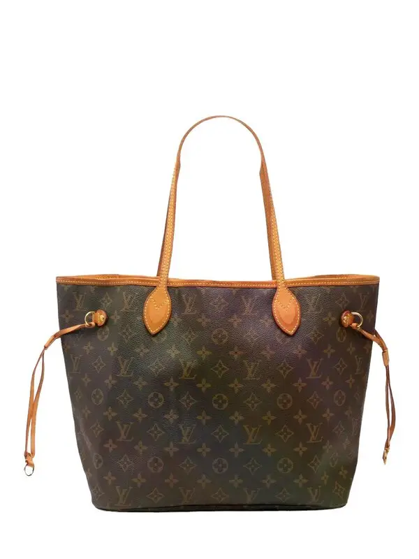 LOUIS VUITTON 2010 Monogram Neverfull Mm Tote Bag - Brown