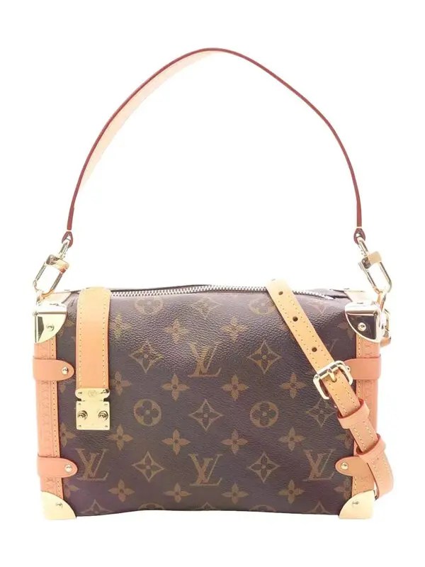LOUIS VUITTON 2010-2025 Monogram Side Trunk Mm Satchel - Brown