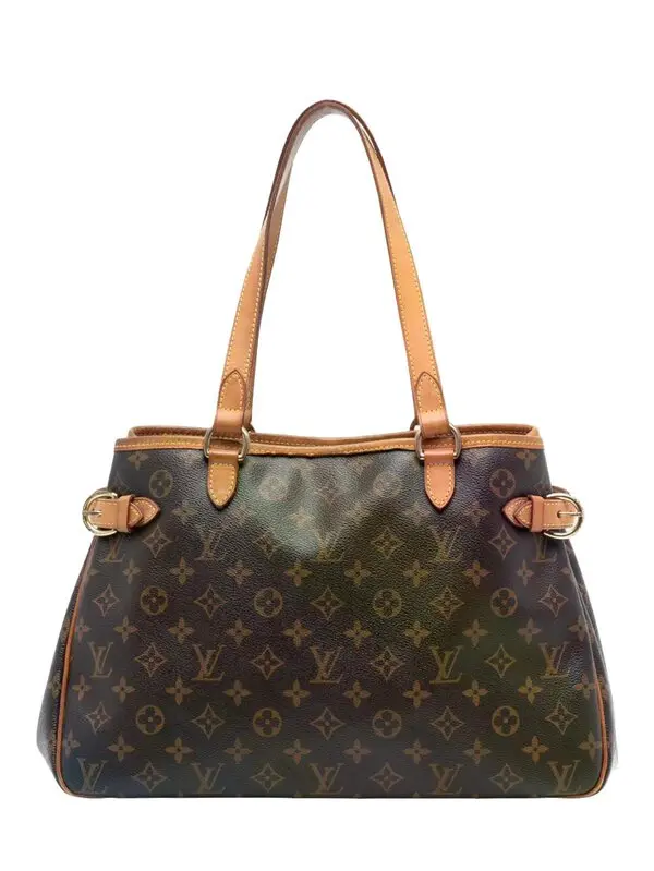 LOUIS VUITTON 2006 Monogram Batignolles Horizontal Tote Bag - Brown