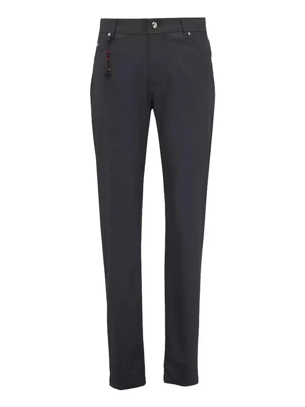 Marco Pescarolo Logo-patch Trousers - Grey